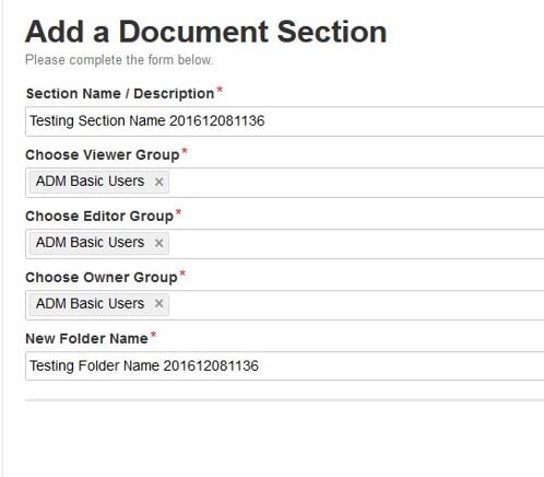 Shared Document Management Frontier